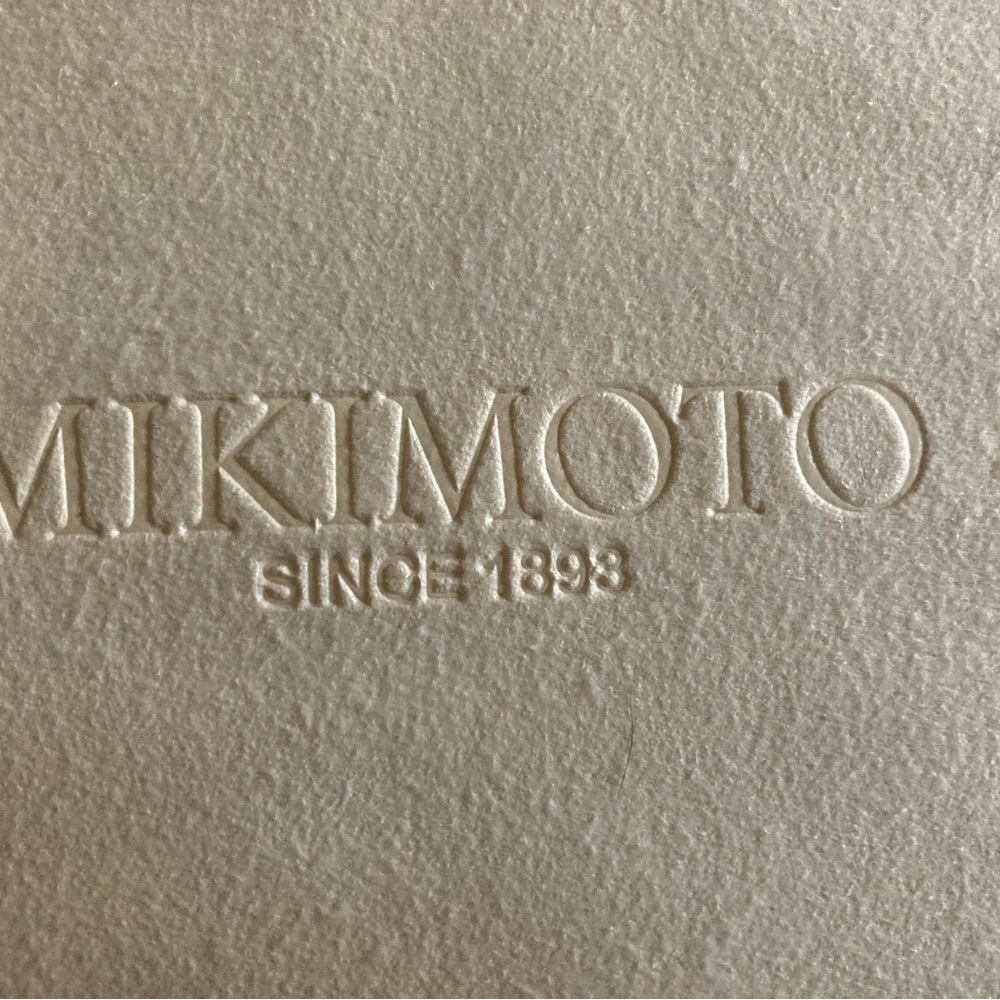 Extremely Rare Mikimoto Large Box For Pearl Necklace - Gem